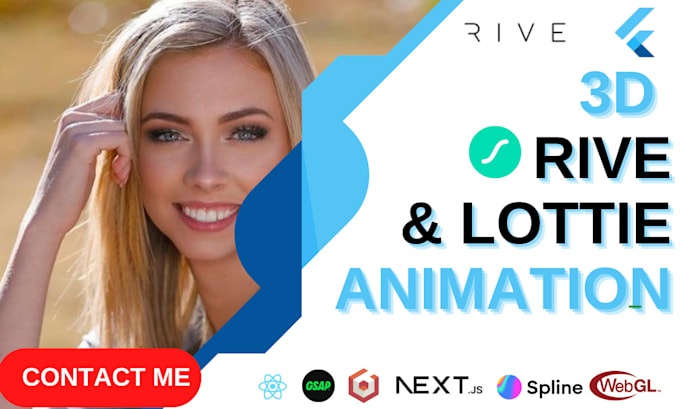 Create interactive custom rive, lottie, svg, json, gif, website, app ... Create interactive custom rive, lottie, svg, json, gif, website, app ...