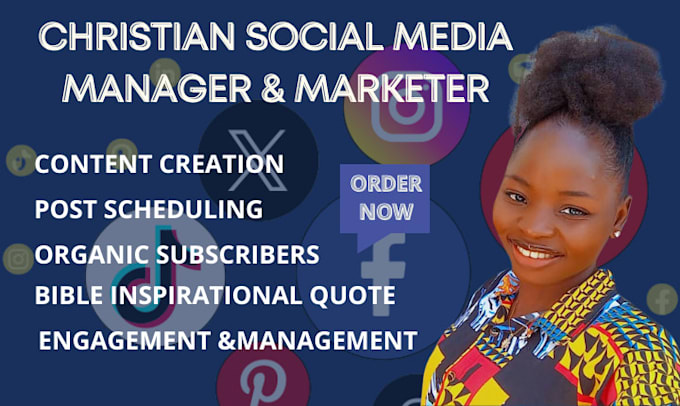 Promote, manage and grow your christian social media page organically ...