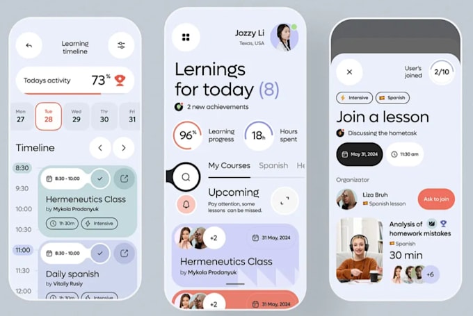 Develop parent control app, school management portal, school app by ...