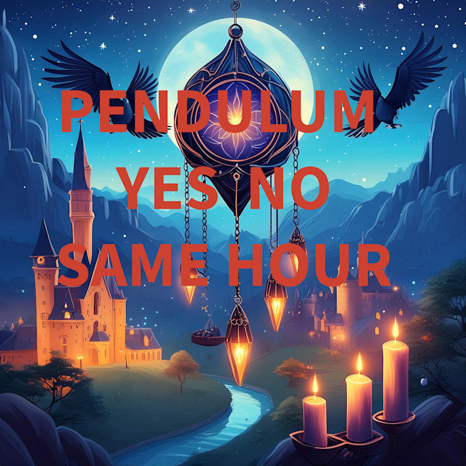 Do pendulum yes or no reading for guidance and decision making by Zan_noesis | Fiverr