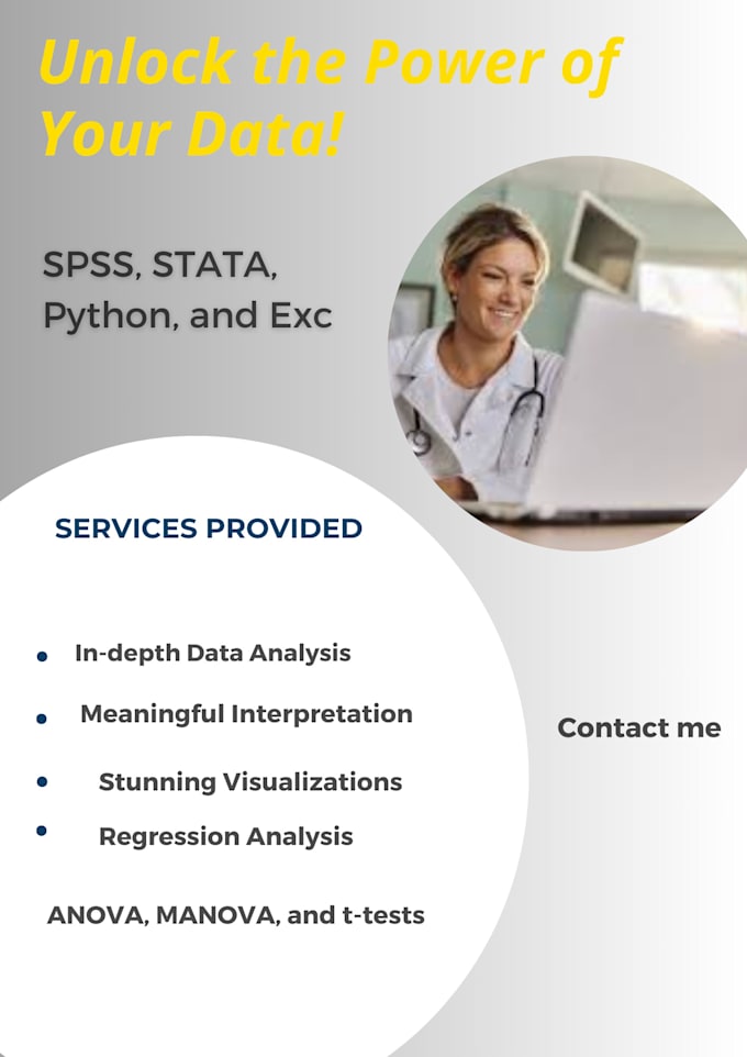 Do all statistical data analysis in r, spss, jasp, power bi by Tutor ...