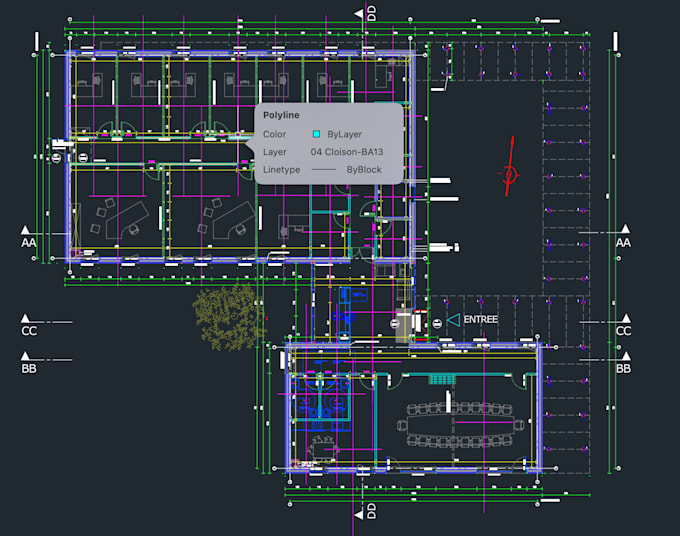Create professional 2d cad drawings in autocad by Anas_mfh | Fiverr