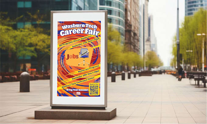 Design an eye catching poster for your event by Megan_ayers | Fiverr