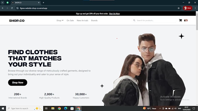 Build a modern responsive website using nextjs, tailwind css by Hamza_hassan18 | Fiverr