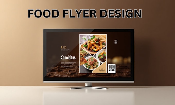 Design an eye catching food flyer menu for you by Derrickdaustin | Fiverr