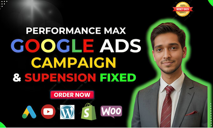 Setup google ads, performance max shopping ads and ppc campaign to improve sales by Thyousha ...