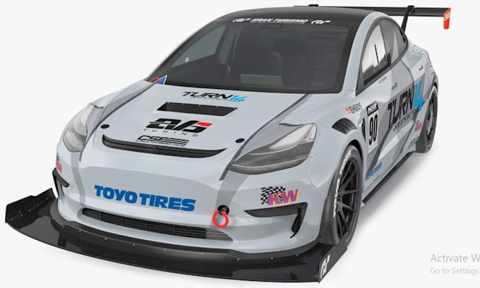 3d telsa car model, 3d body kit,redering, 3d sport car, truck, fivem ...