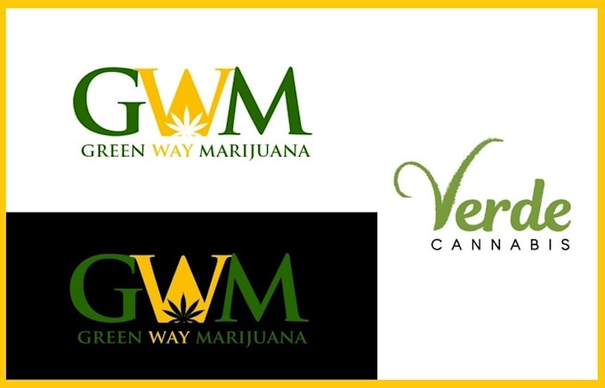 Do make a minimalist cannabis weed medical logo design by Deirdre ...