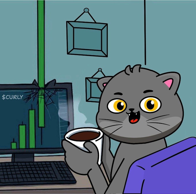 Draw custom funny crypto meme coin art for your memecoin projects by ...