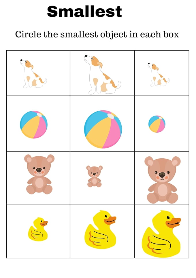 Design professional kindergarten worksheets and coloring books by P ...