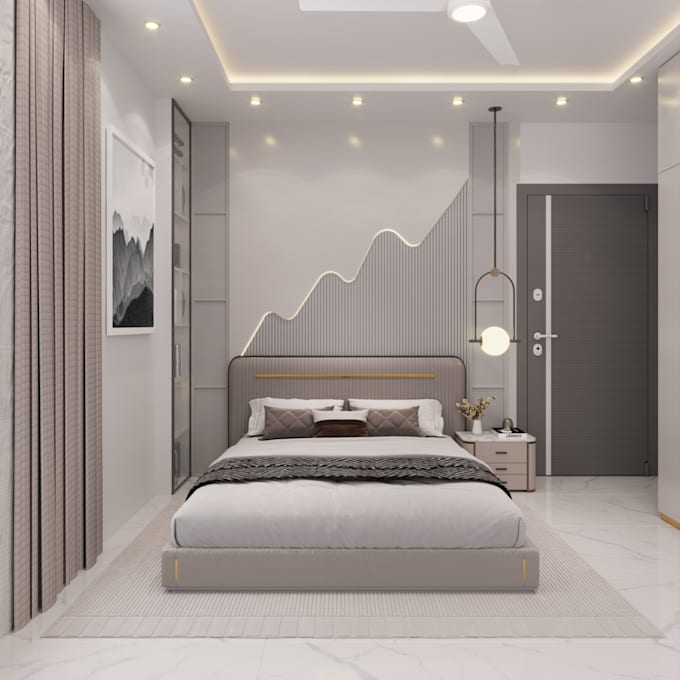 Design your bathroom 2d and 3d design with realistic rendering by ...