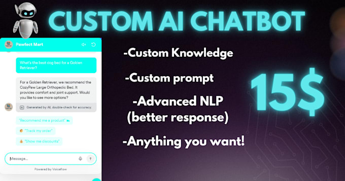 Make you custom ai chatbot by Kantapat_ongwan | Fiverr