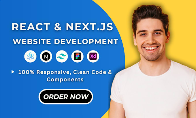 Create a website using react js, next js, tailwind css, figma, adobe xd ... Create a website using react js, next js, tailwind css, figma, adobe xd ...