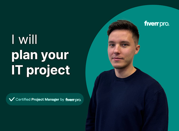 Plan your programming and tech project as a certified project manager by fiverr by Viktor_pm ...