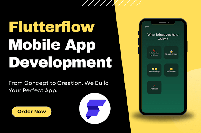 Create a responsive flutterflow app for both android and ios by Lowcodenest | Fiverr