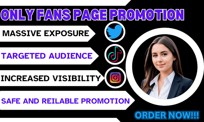 Promote onlyfans page link to millions audience onlyfans promotion by Samm_femii | Fiverr