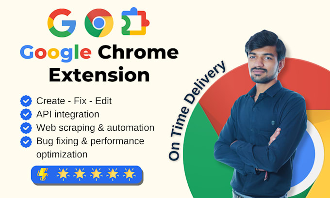 Create, edit, or fix custom chrome or any browser extension by ...