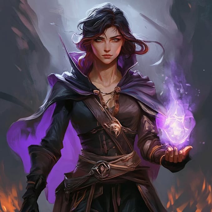 Do dnd character art and dnd character art by Pearuito | Fiverr
