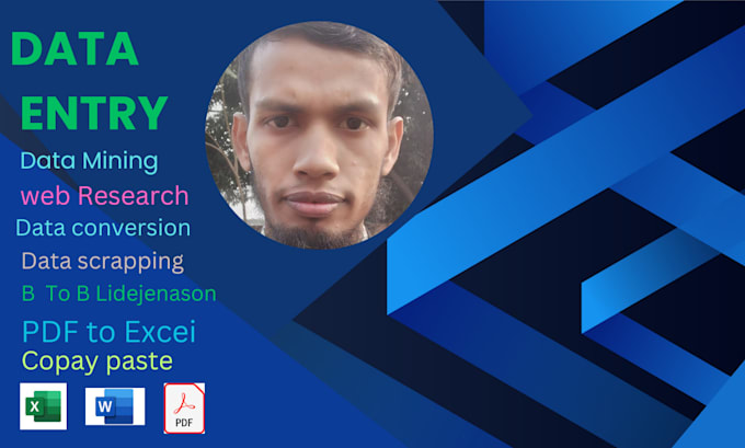 Do fast and accurate data entry, web research and copy paste by ... Do fast and accurate data entry, web research and copy paste by ...