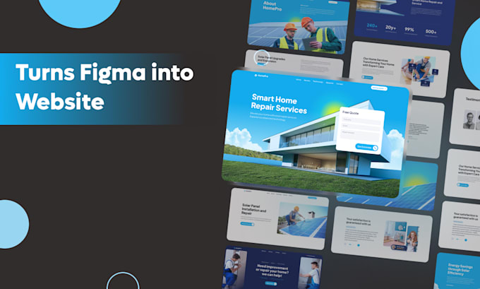 Convert your figma design into a stunning responsive website by Baselineitdev | Fiverr
