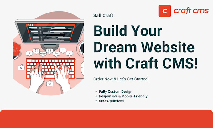 Build a custom website using craft cms from scratch by Amsalsugihan | Fiverr