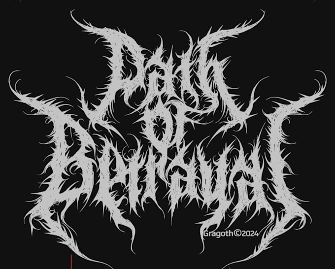 Make custom brutal death metal, deathcore logo for your band by Boyd ...