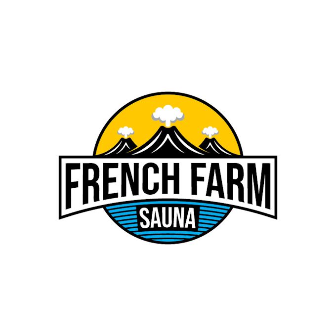 Do modern professional simple clean sea volcanic sauna logo by ...
