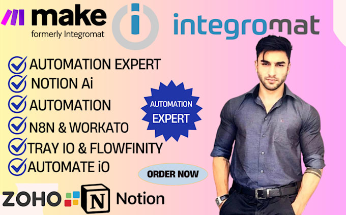 Do make com automation,n8n io,n8n workflows,n8n automation,zapier automation by Daviddavis753 ...