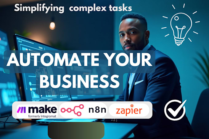 Do n8n automation, n8n io, n8n workflows, make com automation, zapier automation by Amooo_1001 ...