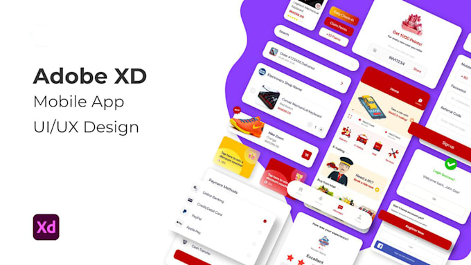 Create a sleek and intuitive mobile app ui ux by Nexwebsb | Fiverr