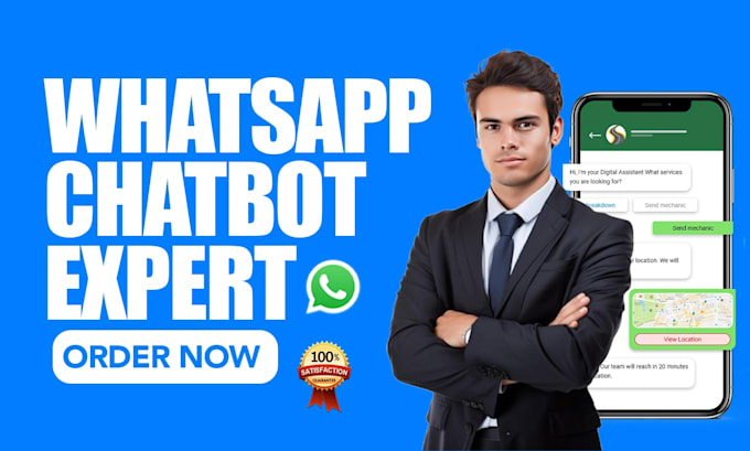 Create whatsapp chatbot using manychat by M_omer12 | Fiverr