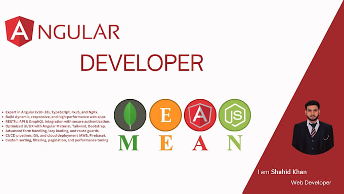 Develop an app with angular and firebase by Shahidkhan997 | Fiverr
