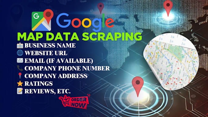 Expertly scrape goggle map data for b2b, business leads by Bb_tech1 ...