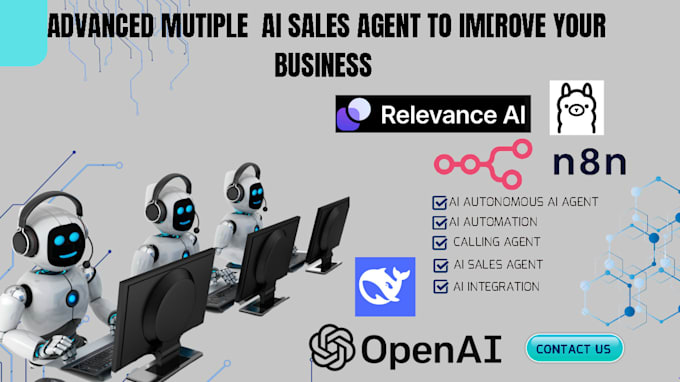 Create predictive ai chatbots to boost sales across all platforms, crm chatbot by Finnestoner ...