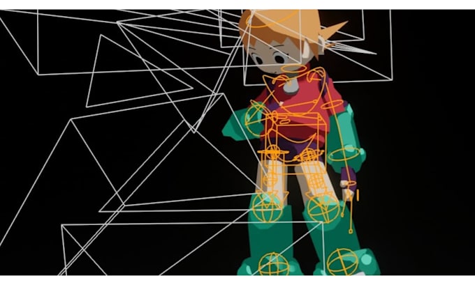 Retro ps1 n64 psx style 3d game character design 3d vtuber rig and ...