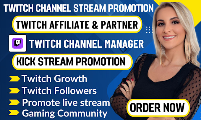 Twitch promotion twitch channel viewers twitch affiliate twitch affiliate twitch by Evelyn ...