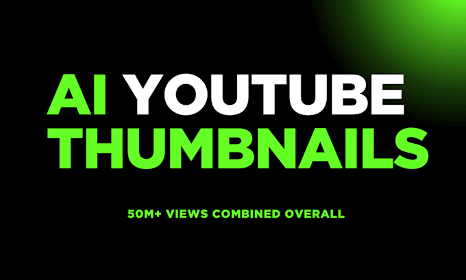 Create ai youtube thumbnails in any niche by Guna_r | Fiverr