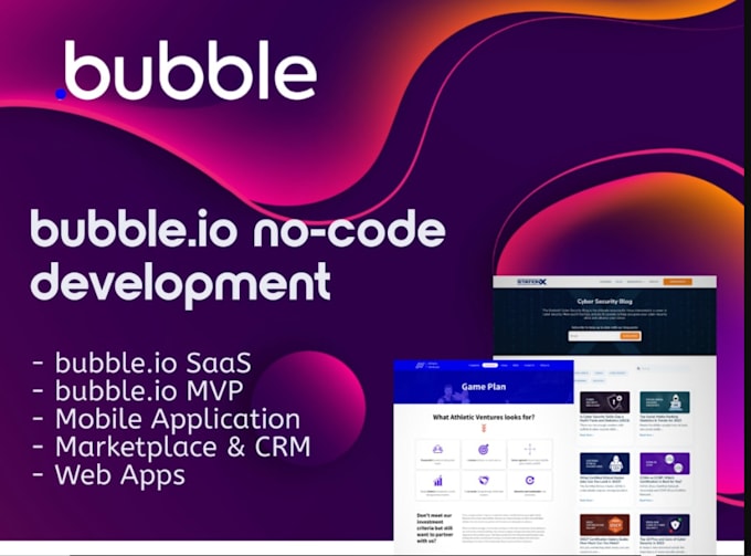 Do multi marketplace app, bubble mvp ai api flutterflow no code ai powered app by Devman67 | Fiverr