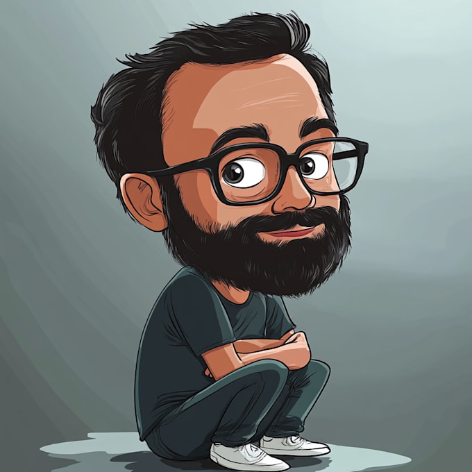 Create you in my own cartoon caricature style by Demiambata | Fiverr