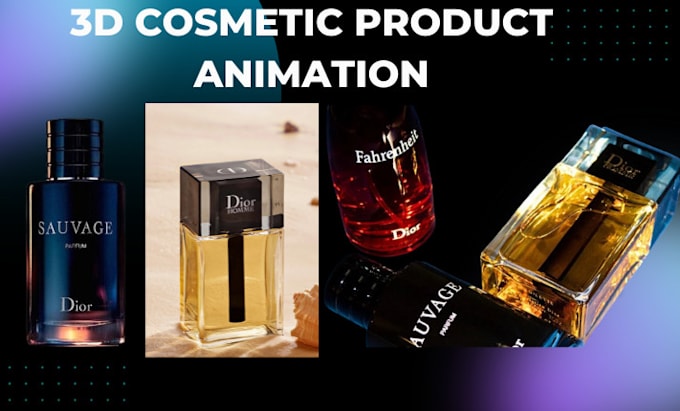 Do 3d product animation 3d cosmetic animation 3d serum animation 3d cgi bottle by Saasdor1 | Fiverr