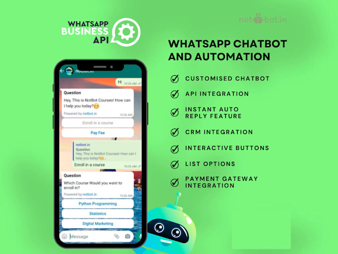 Create a whatsapp automation bot by Abbas_askari5 | Fiverr