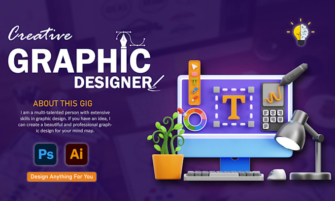Be your graphic designer for any designs you require by Fahimmonayem1 ...