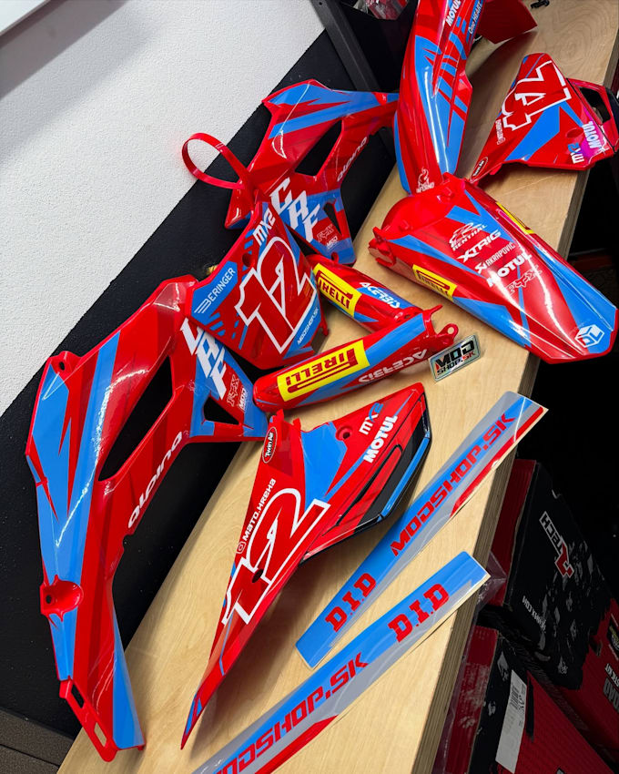 Design and produce custom motocross graphics and decals by Leng_design ...