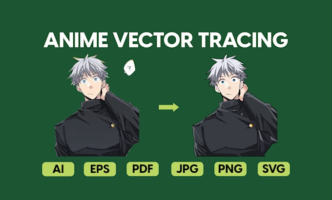 Convert your anime image into high quality vector art by Borshonarafat ...