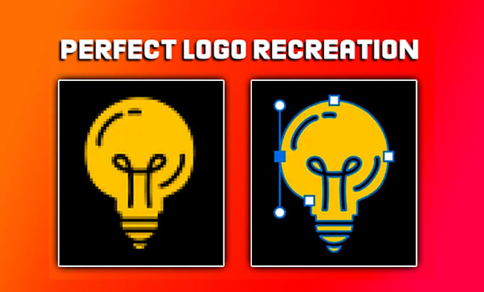 Do logo recreation, refresh, rework, refine, reshape, remade or revamp ...