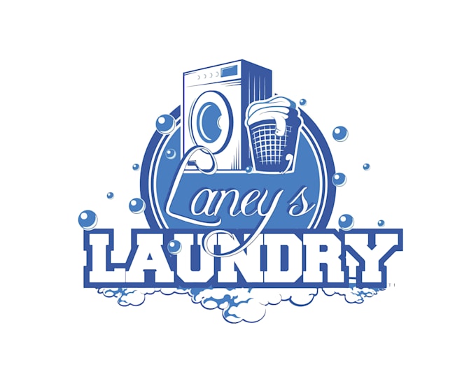 Modern super laundry service logo t design by Sumiyahok | Fiverr