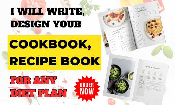 Write your cookbook recipe book, cookbook design, cookbook formatting, cookbook by Jessica ...
