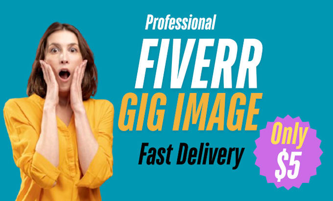Design your fiverr gig image by Mynuddinbhuiyan | Fiverr