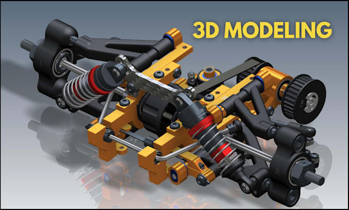 Do industrial mechanical designs, 3d cad modeling and technical machine ...