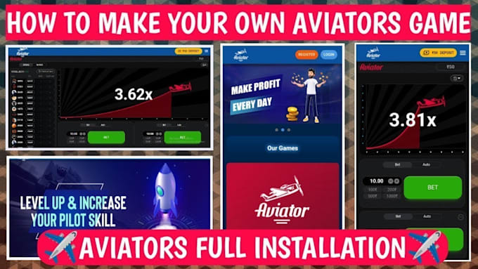 Fully customizable aviator game source code by Santobiswas571 | Fiverr
